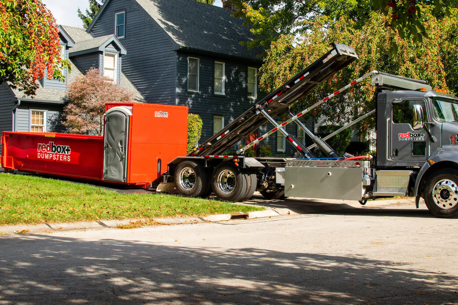 The Value of a Commercial Dumpster Rental with Portable Toilet ...