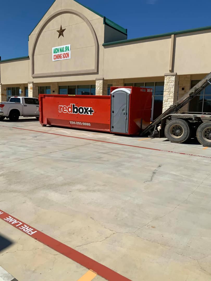 Dumpster Rentals in Central Texas | redbox+ Dumpsters Near You