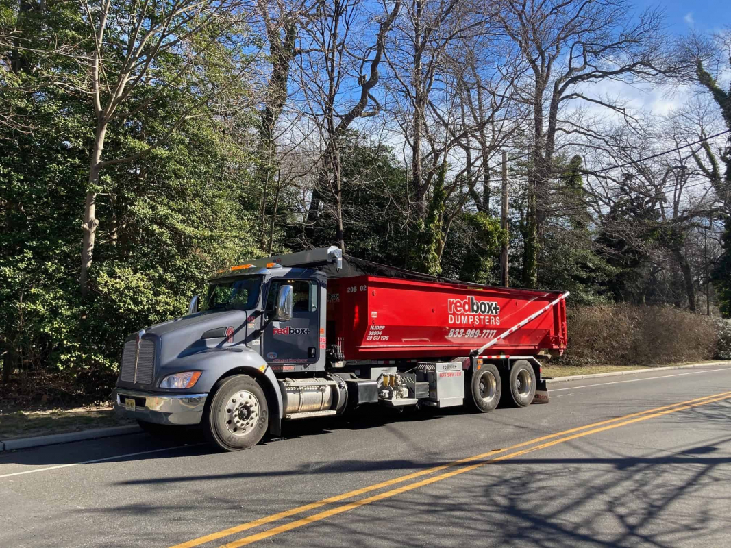 Central New Jersey Dumpster Rental | redbox+ Dumpsters