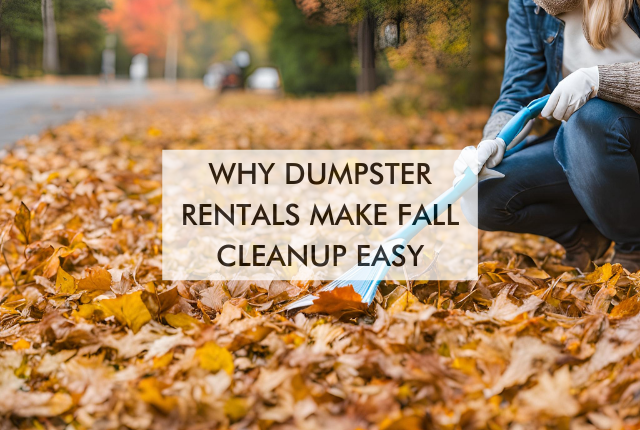 Why Dumpster Rentals Make Fall Cleanup Easy | redbox+ of Northwest Denver