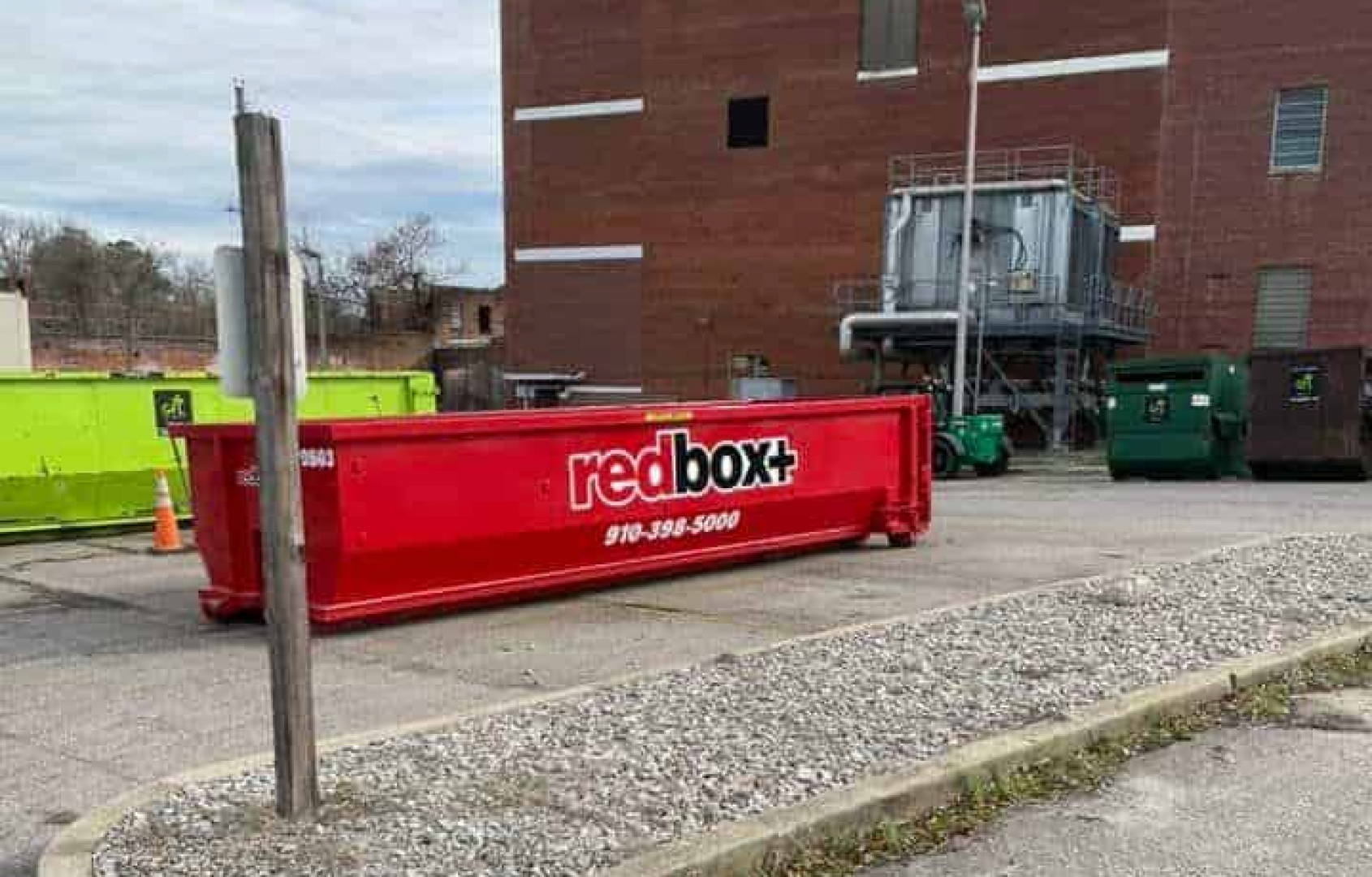 Greenville, NC Dumpster Rental | redbox+ Dumpsters