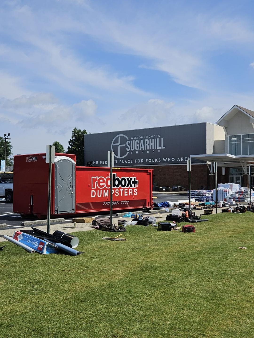 The Value of a Commercial Dumpster Rental with a Portable Toilet ...