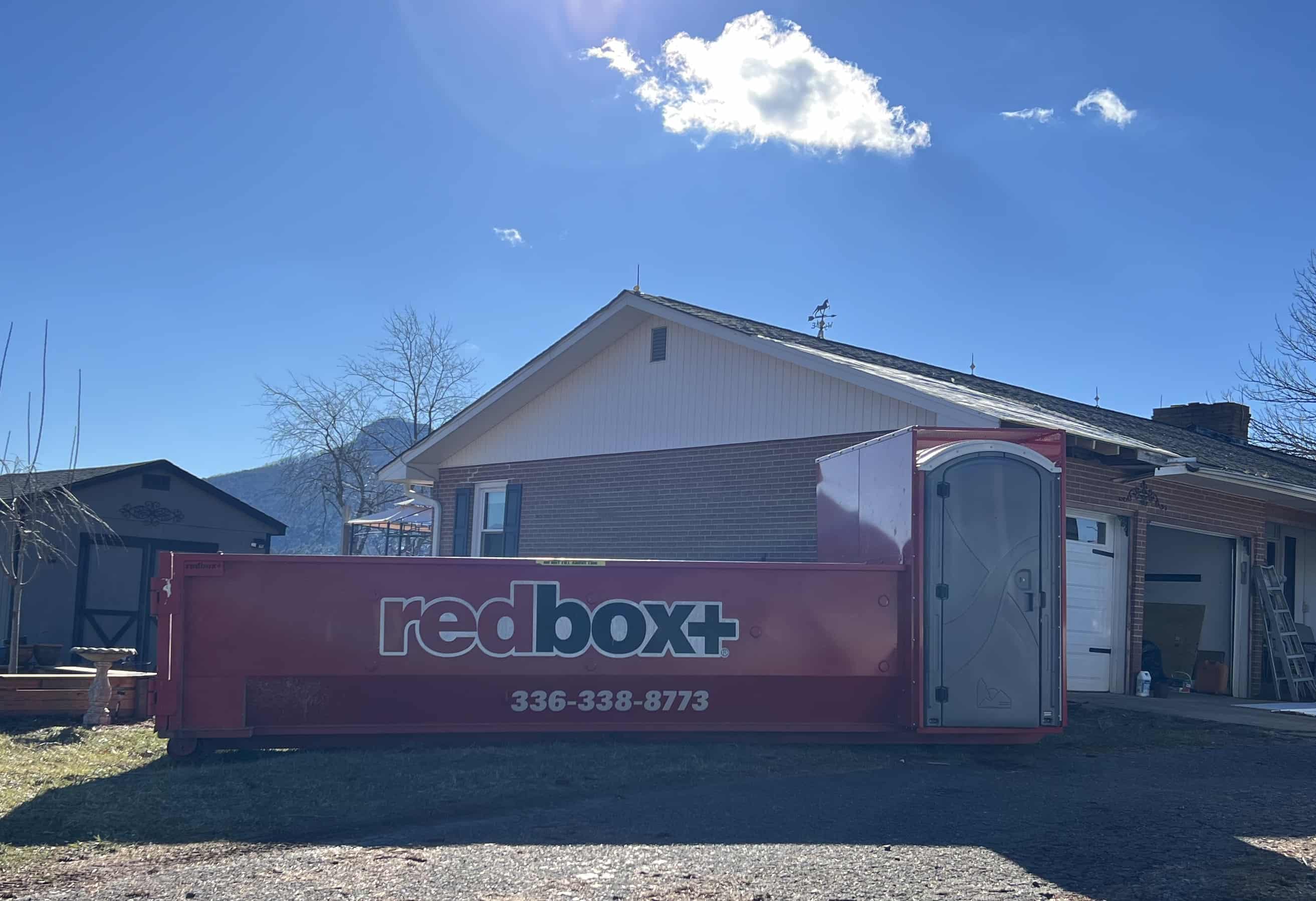 20 Yard Dumpster | redbox+ Dumpsters of Greensboro
