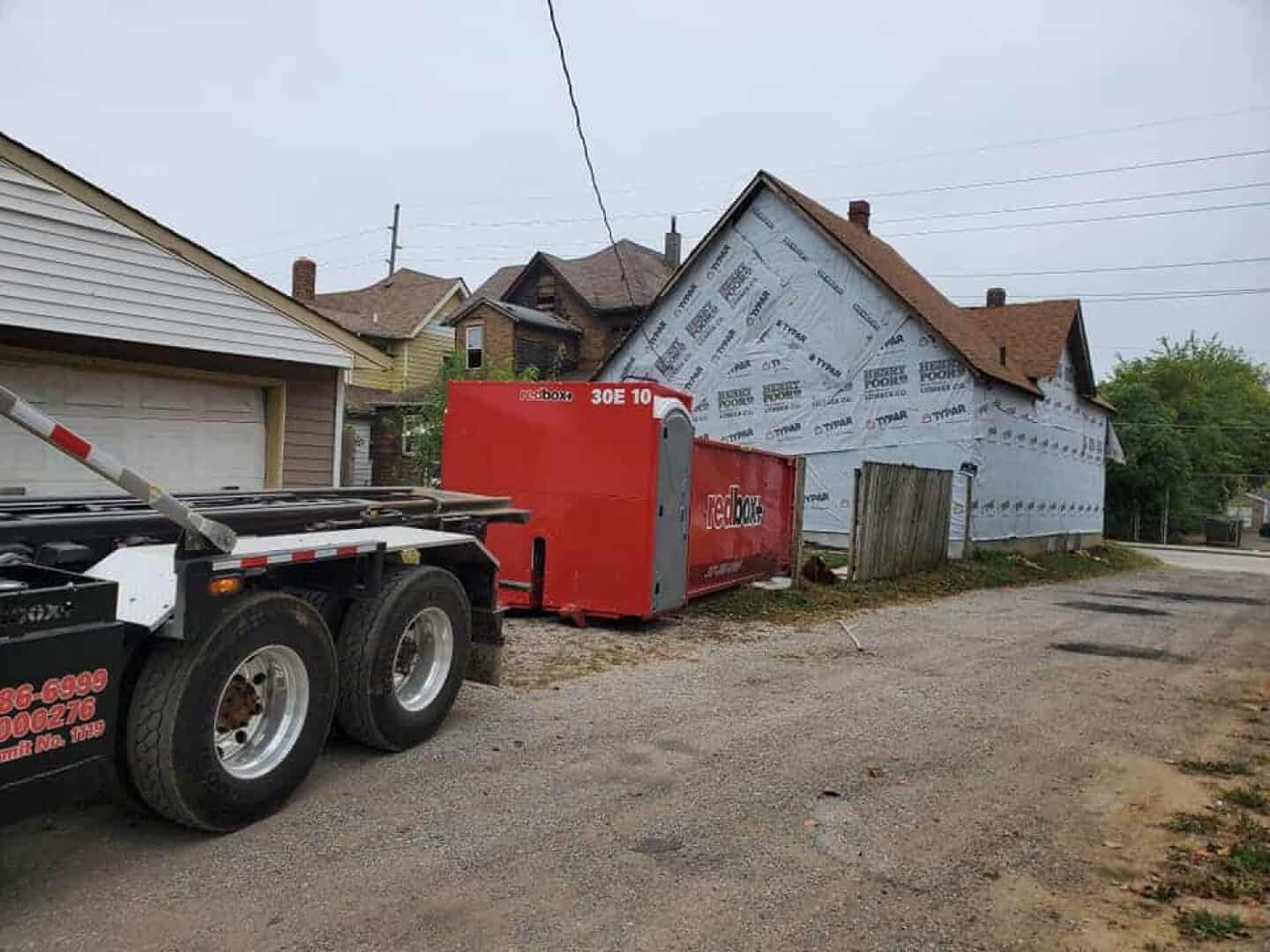 Indianapolis Dumpster Service | redbox+ Dumpsters