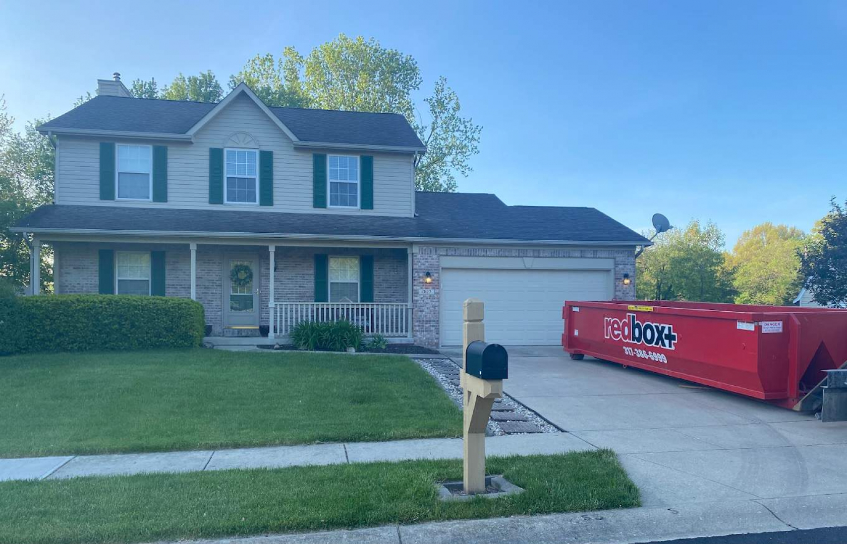 Indianapolis Dumpster Service | redbox+ Dumpsters