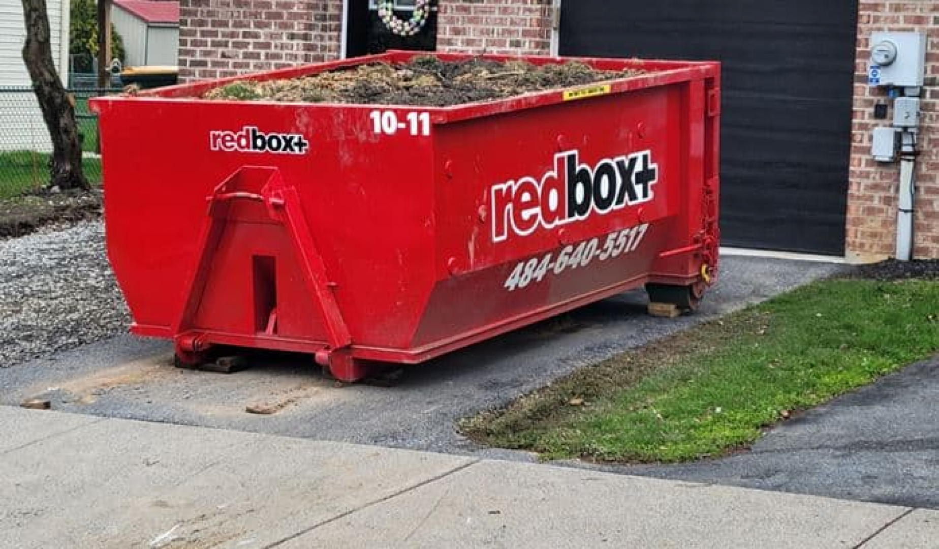 10 Yard Dumpster | redbox+ Dumpsters of Lehigh Valley