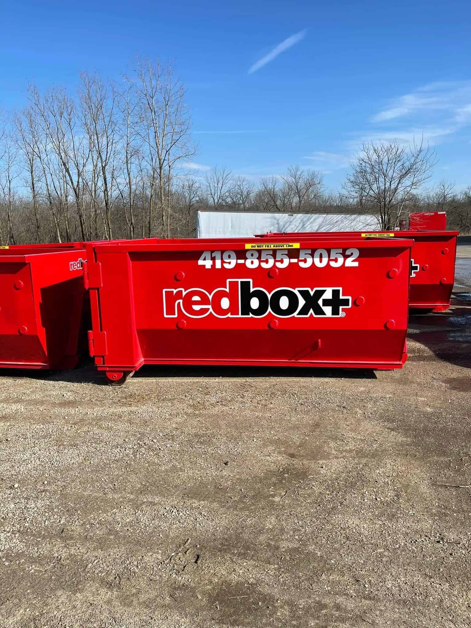 Dumpster Sizes for All Projects | redbox+ Dumpsters of North Central Ohio