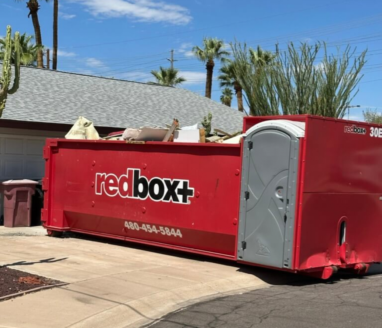 Rent a Dumpster in Phoenix, AZ | redbox+ of Phoenix East Valley