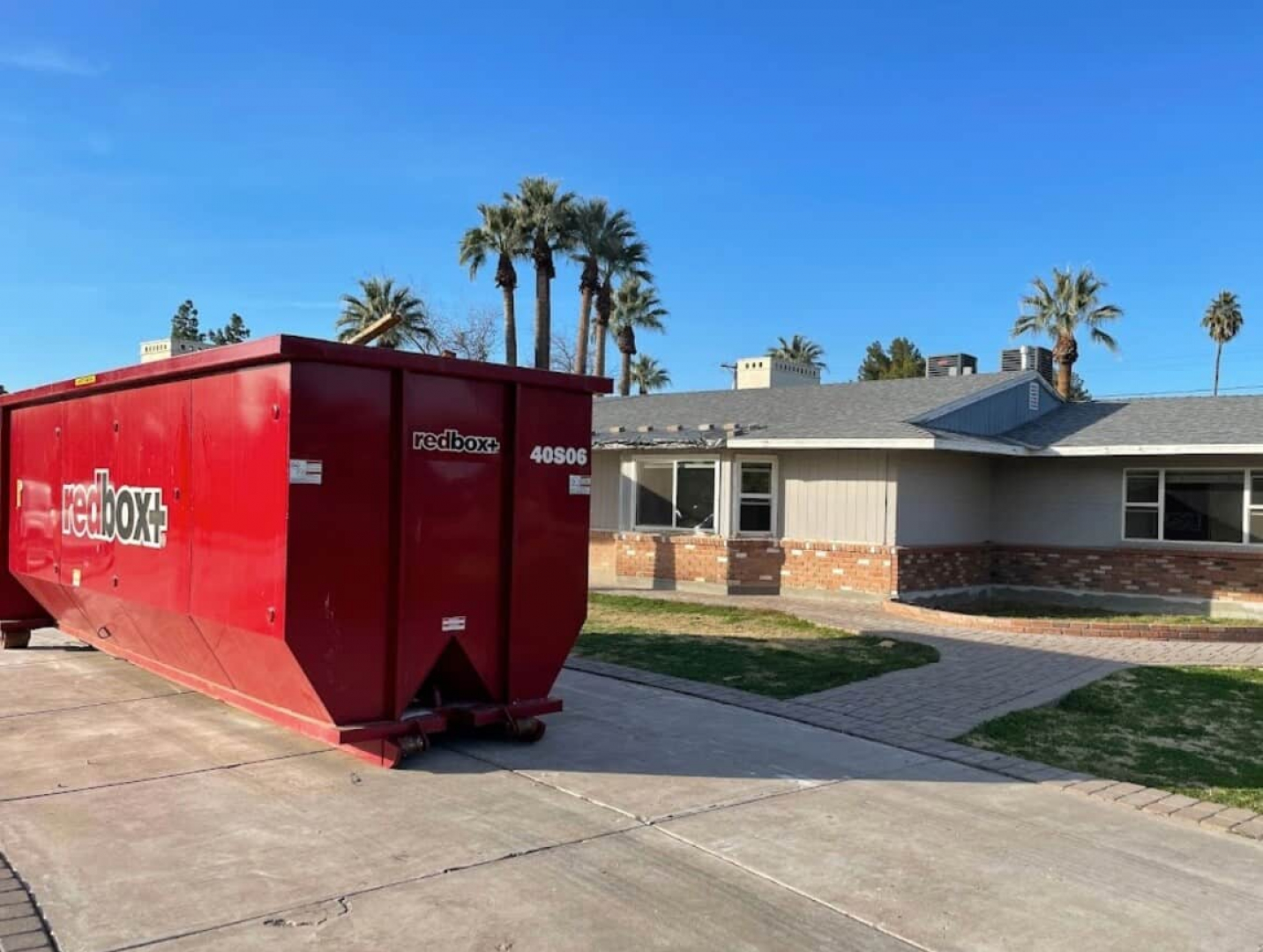 Phoenix Southeast Valley Dumpster Rental | redbox+ Dumpsters