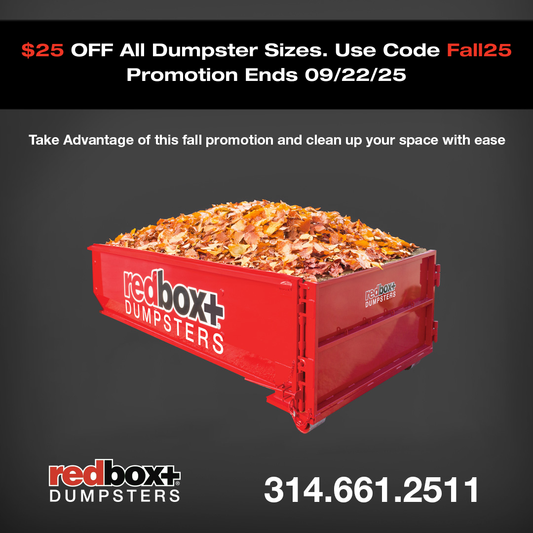 St. Louis Dumpster Rental Services | Redboxplus Dumpsters