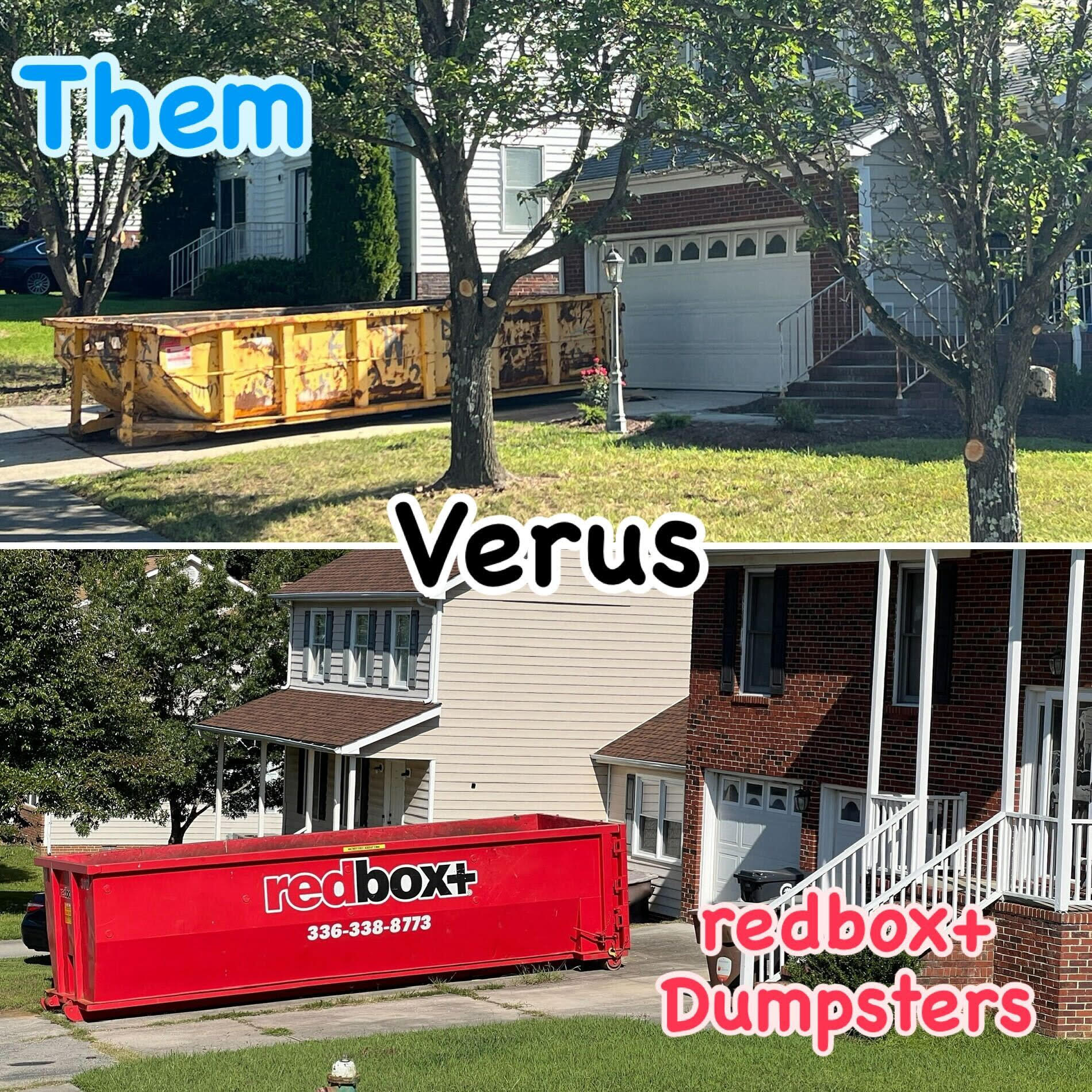 Clean Dumpsters - redbox+ Dumpsters of the Triad