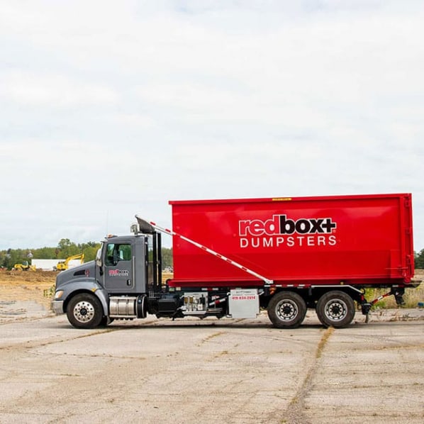 40 Yard Dumpster | redbox+ Dumpsters