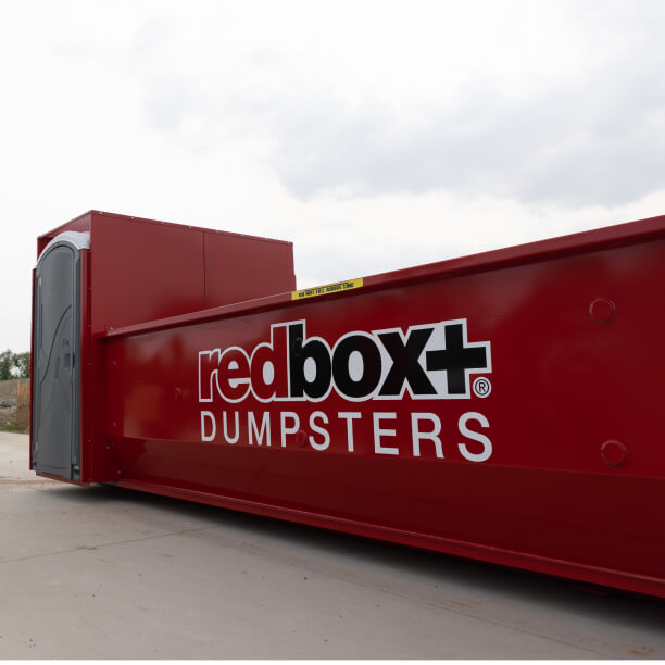 Our Dumpster Types | redbox+ Dumpsters