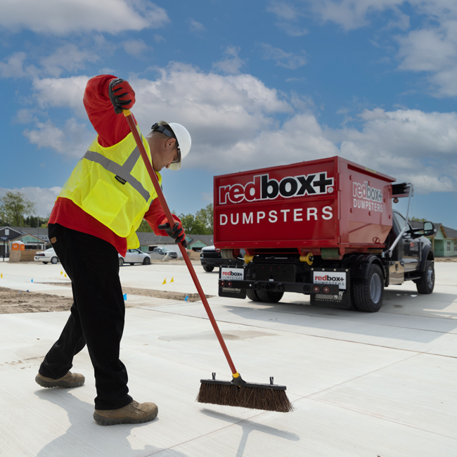 Roll-Off Dumpster Rental | Sizes, Pricing & Delivery | redbox+ Dumpsters